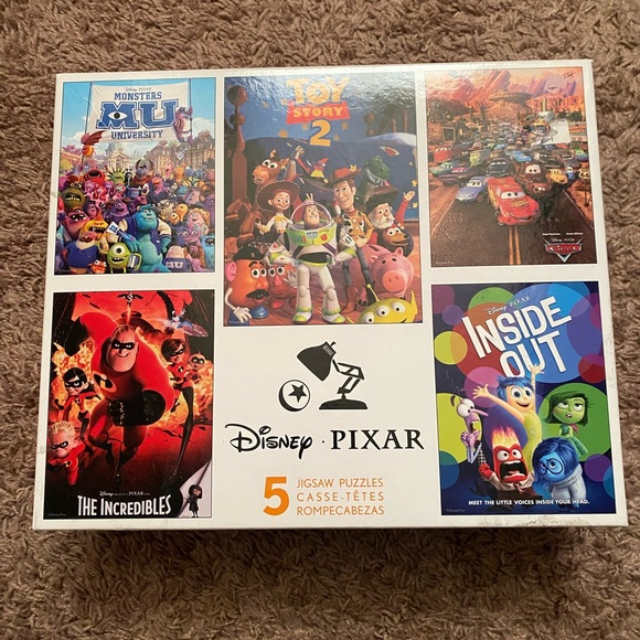 Disney | Other | Disney Pixar 5 Puzzles Toy Story 2 Cars The ...